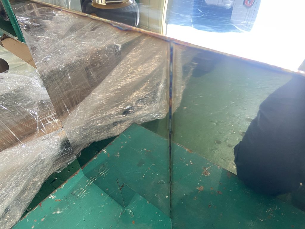 製作なう (断念) | 京都市南区の薄板大型製缶板金、設備ライン向け乾燥機の製作 - 株式会社タナカテック